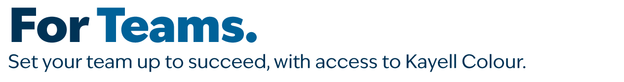 For Teams – Kayell Colour